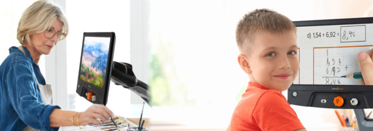 Mobiles Bildschirmlesegerät Prodigi Connect 12 - visuSolution GmbH